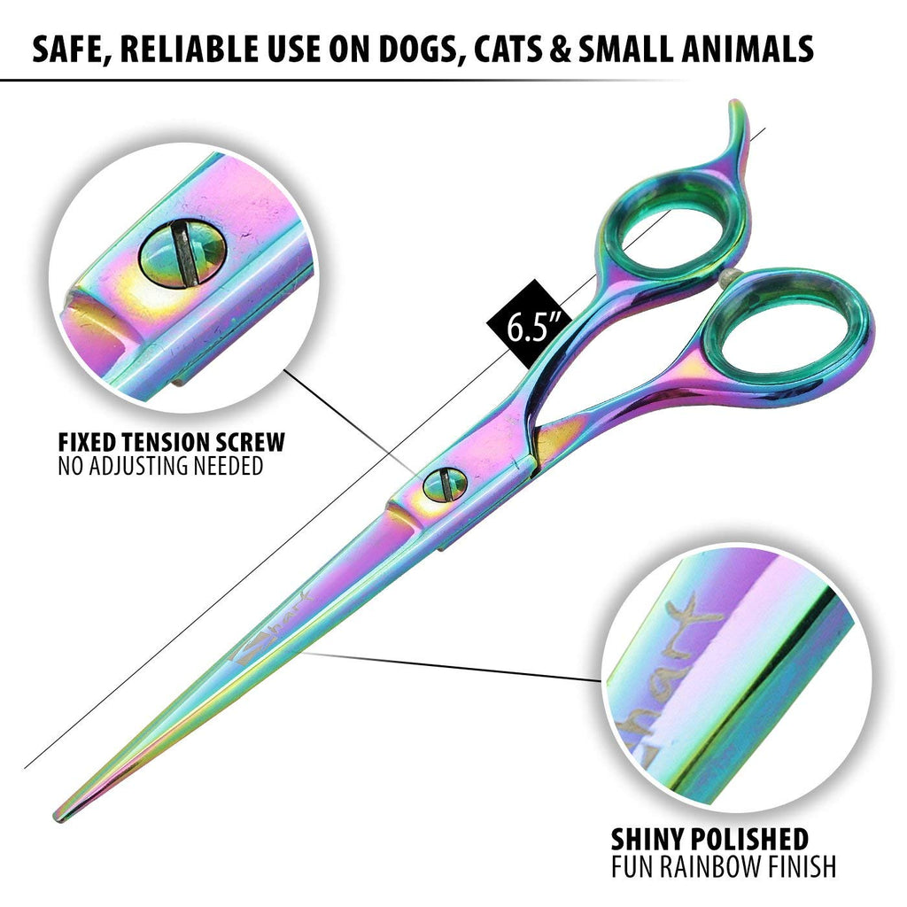 SHARF Professional 6.5 Rainbow Pet Grooming Scissors Dog Shears – Sharf ...